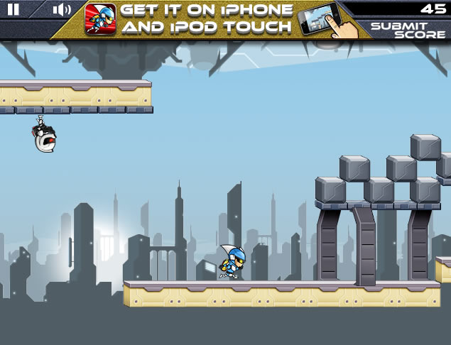 Play Gravity Guy - Free online games with Qgames.org