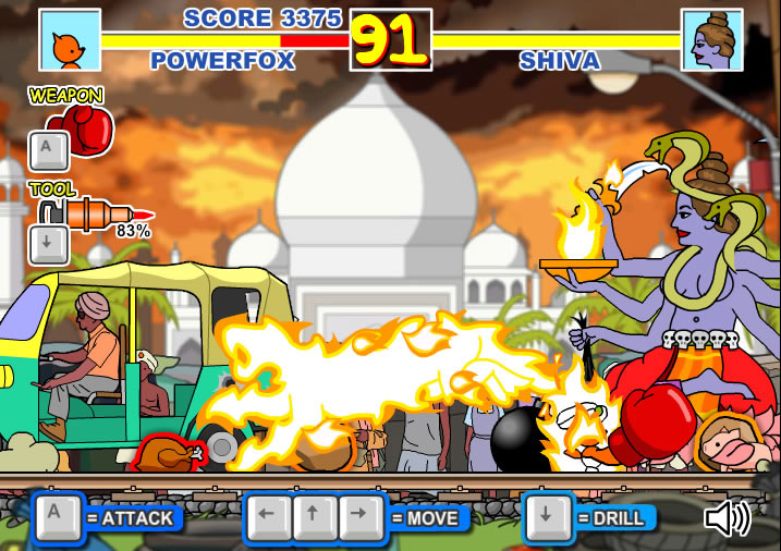 Play Power Fox 4 - Free online games with Qgames.org