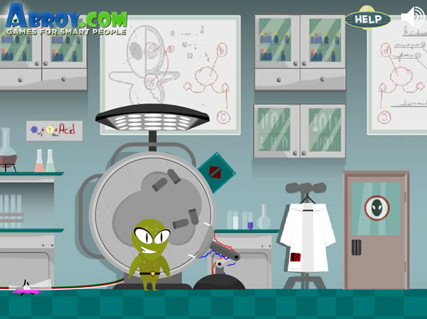 Play Albert The Alien - Free online games with Qgames.org