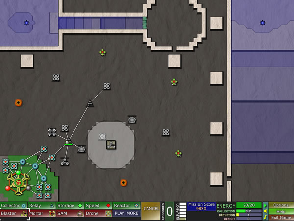 Play Creeper World - User Space - Free online games with Qgames.org