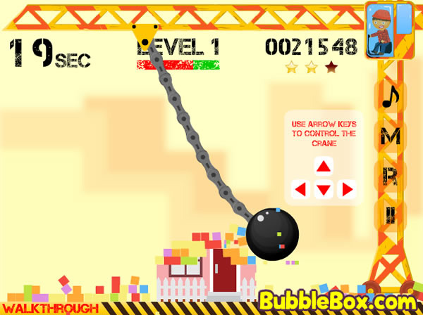 Play Wrecking Ball - Free online games with Qgames.org