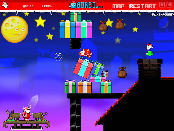 Play Super Santa Kicker 2 - Free online games with Qgames.org