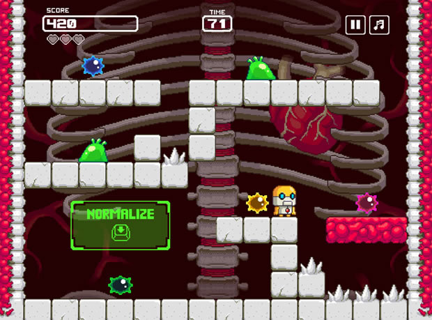 Play Minibot XP - Free online games with Qgames.org