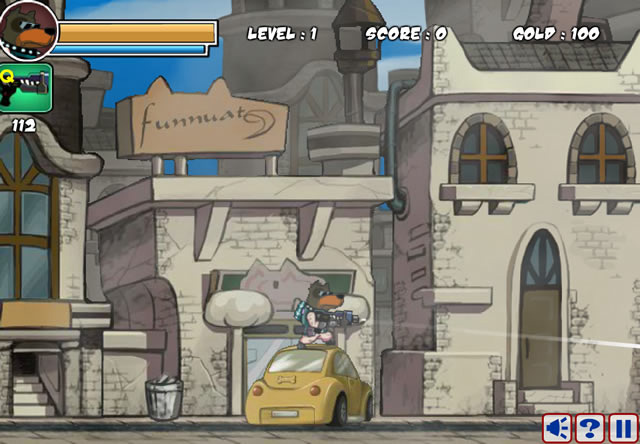 Play Destructo Dog 2 - Free online games with Qgames.org