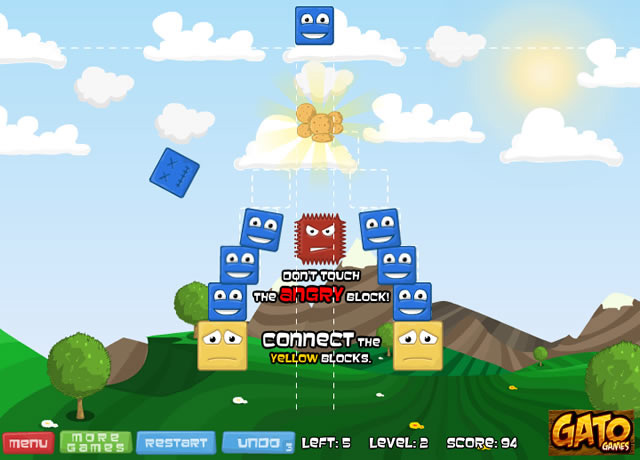 Play Happy Square Blocks - Free online games with Qgames.org